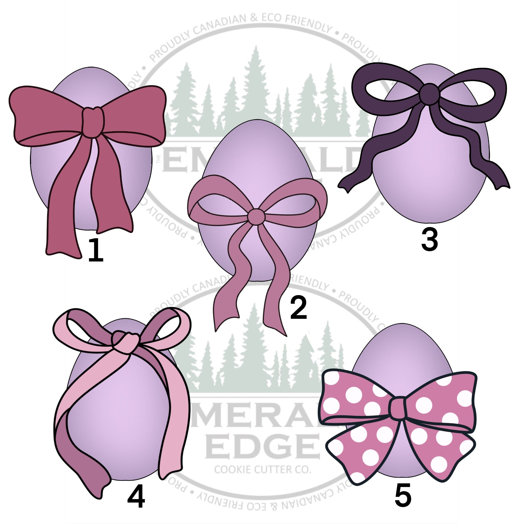 Easter Egg Collection 2025 – The Emerald Edge Cookie Cutter Co.